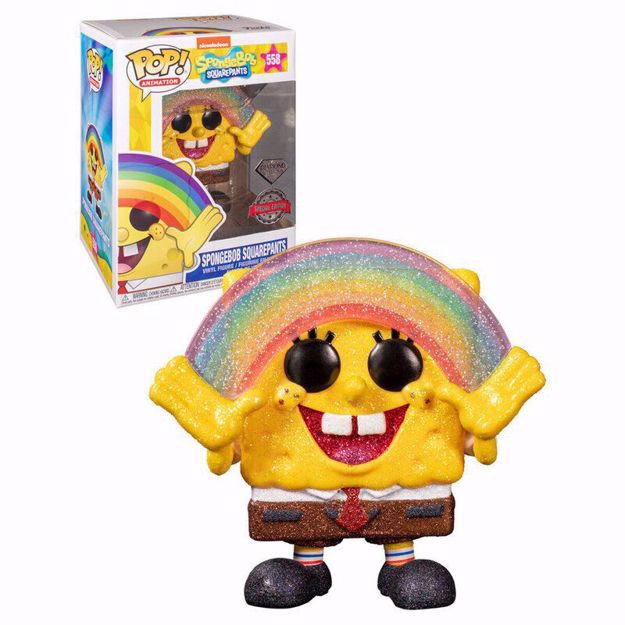 Funko Pop - Spongebob SE Diamond (Spongebob) 558 בובת פופ בוב ספוג|פאן ...